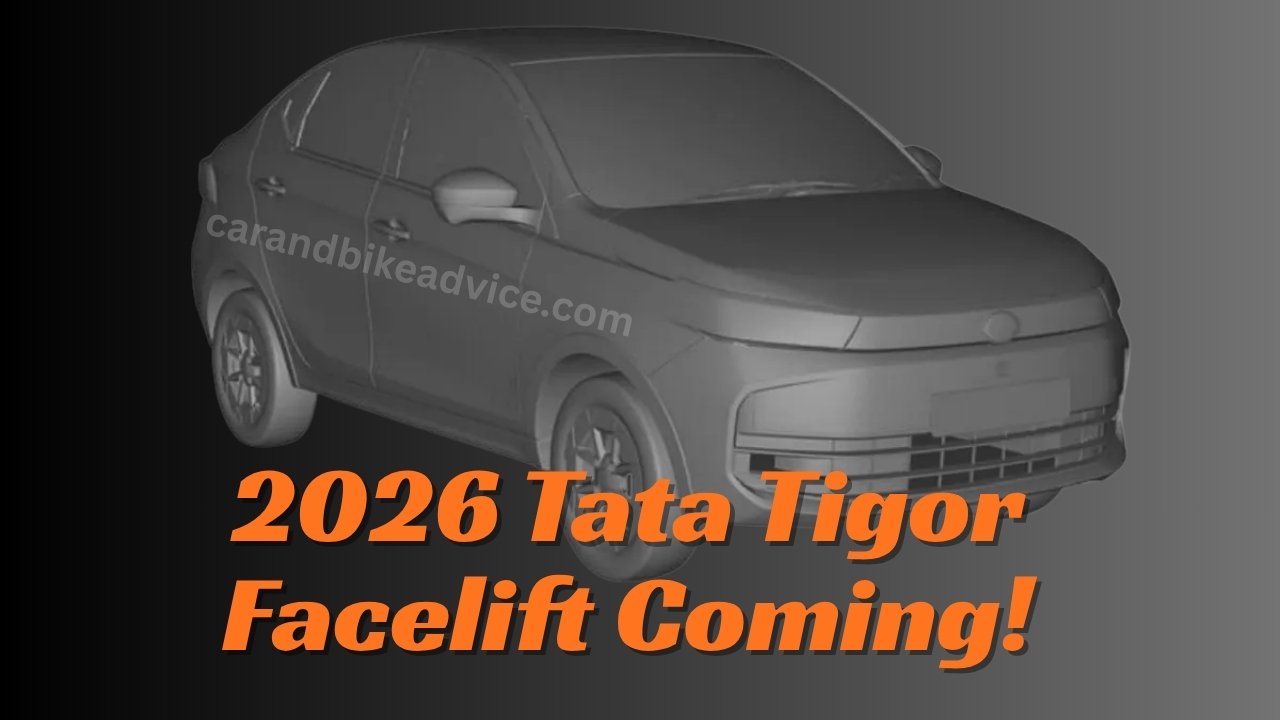 2026 Tata Tigor Facelift Coming in India with EV Version, New Touchscreen